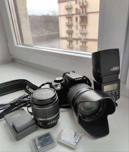 Canon 350d kit + фототехника