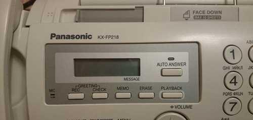 Продам Факс Panasonic KX-FP218