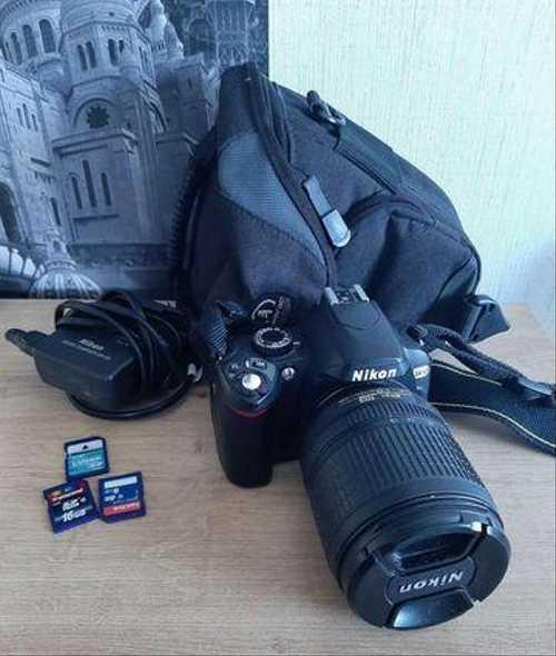 Зеркальный фотоаппарат nikon d60+Nikkor 18-105+всп