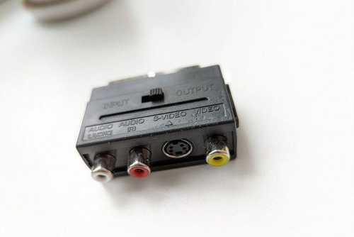 Переходник Scart RCA