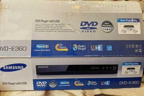 DVD-плеер Samsung DVD-E360