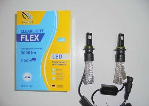 Светодиоды головного света Clearlight Flex HB4