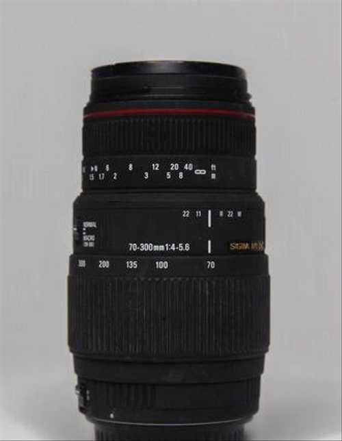 Sigma AF 70-300mm f/4-5.6 APO Macro DG Canon ef