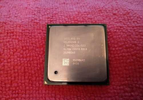 Процессор Intel Celeron D 2.80GHZ/256/533 S478