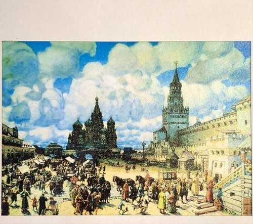 Картина «Старая Москва» 19х27 см, акварель