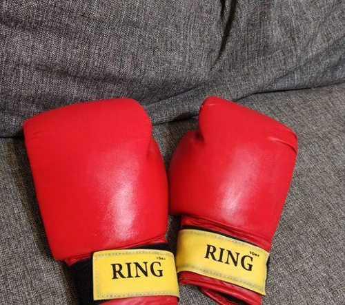 Боксерские перчатки ring