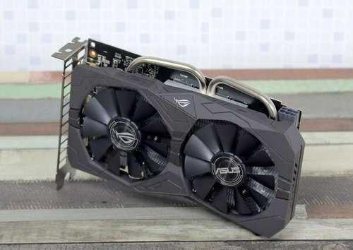 Видеокарта asus rx460 rog strix