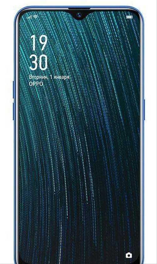Новый Смартфон Oppo A5s CPH1909 32Gb синий 3G 4G 6