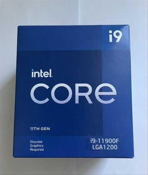 Intel core i9 11900f