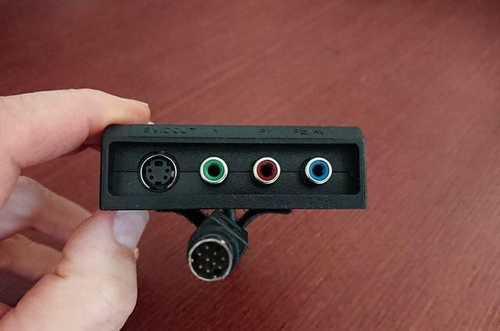 Переходник Gigabyte S-Video 9-Pin RGB nvidia S-vid