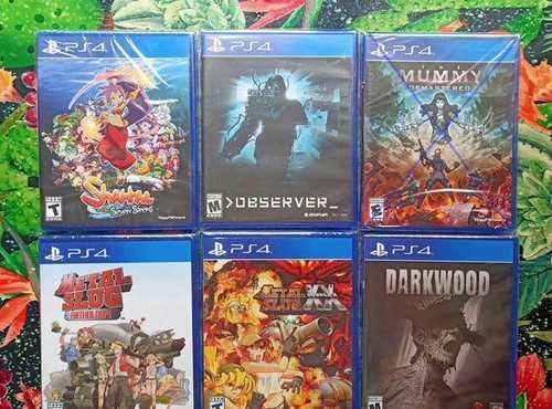 Диски PS4 Limited Run Games Playasia