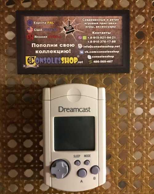 Visual Memory Unit для Sega Dreamcast