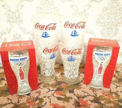 Бокалы coca cola