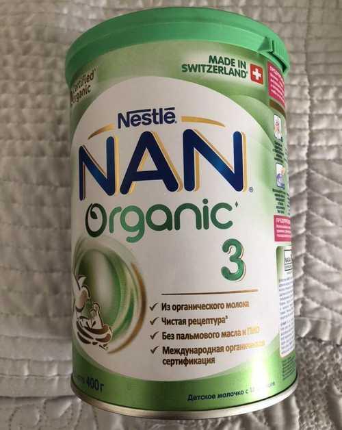 Молочная смесь NAN 3 Organic