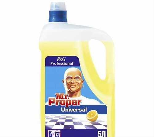 Средство для мытья полов "Mr.Proper. Лимон", 5 литров