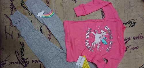 Пижама новая Carters 4 года