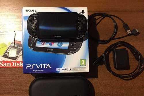 PS Vita прошита HENkaku 3.65 Enso карта 128 GB