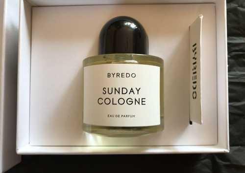 Продаю парфюм Byredo Sunday Cologne (оригинал)