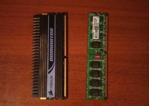 Оперативная память DDR2 2GB + 2GB