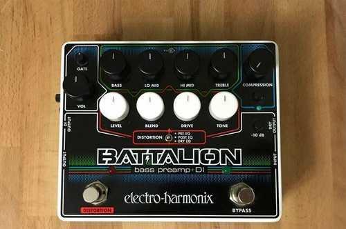 Electro-Harmonix Battalion Bass Preamp + DI