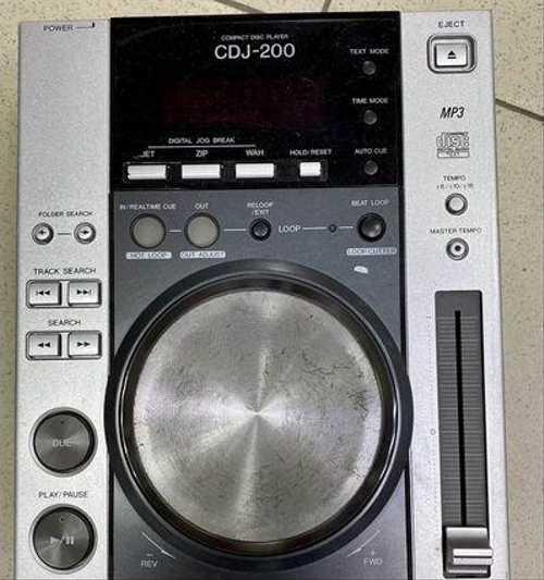 DJ CD-проигрыватель Pioneer DJ CDJ-200