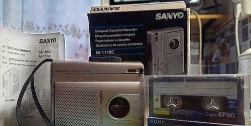 Кассетный диктофон Sanyo M -1110c