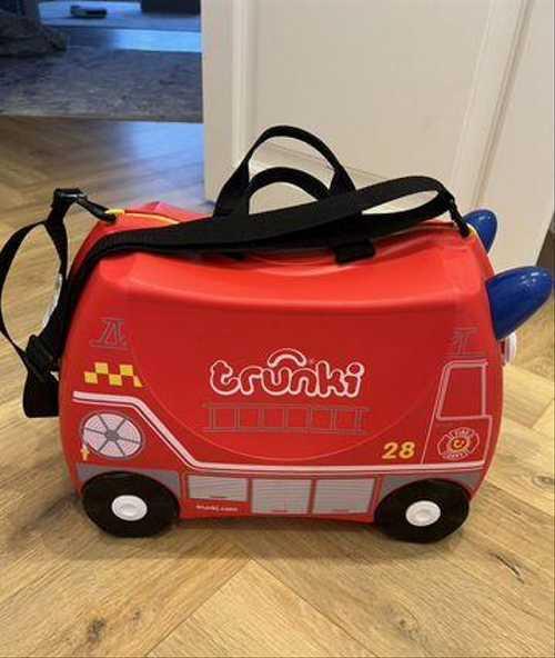 Чемодан Trunki на колесиках Фрэнк пожарный