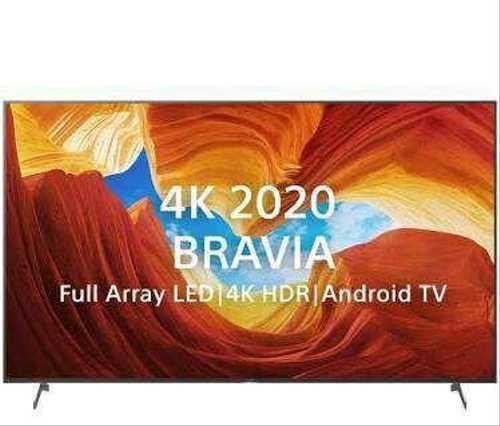 Новый 4K 65" Sony KD-65XH9077 Smart TV