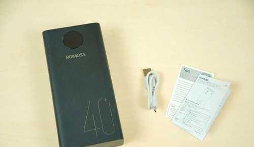 Повербанк Romoss PEA40 40000mAh 18W