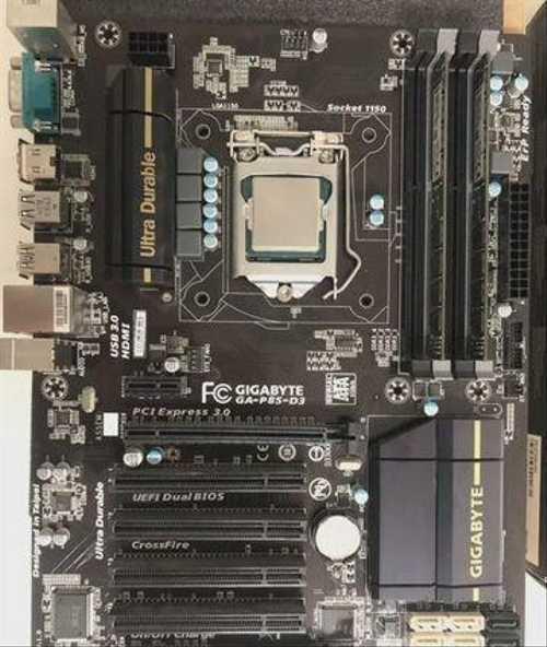 Связка I5 4440 + gigabyte GA-P85-D3 + 8gb ddr3