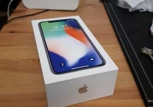 Коробка iPhone x 256 в идеале