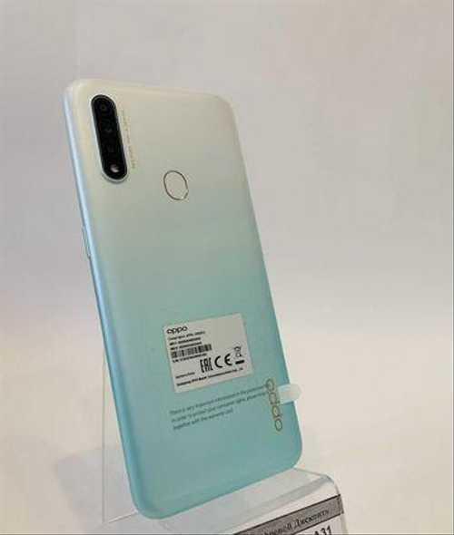 Новый oppo A31 мятный цвет