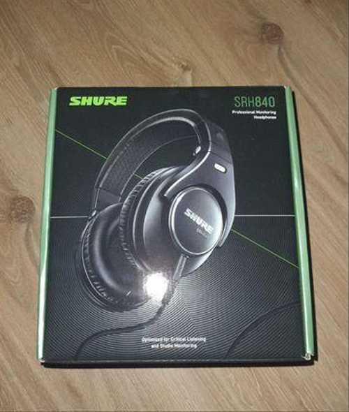 Наушники shure SRH840