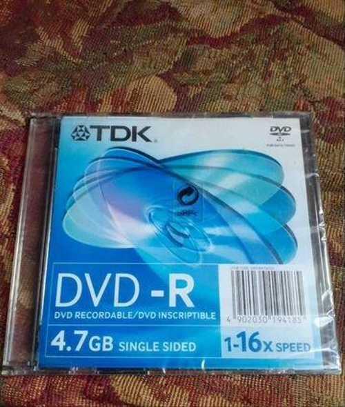 Dvd r диск в плёнке