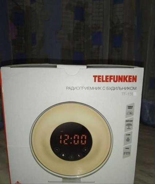 Радиобудильник Telefunken TF1599 имитация рассвета