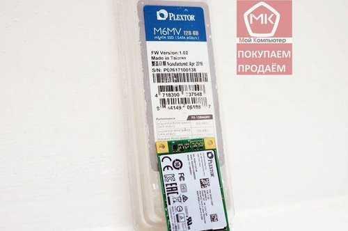 Msata SSD диск Plextor M6MV 128 Гб PX-128M6MV