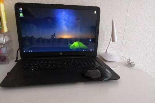 Ноутбук HP 17-p102ur AMD A6, 4gb RAM, 1600x900