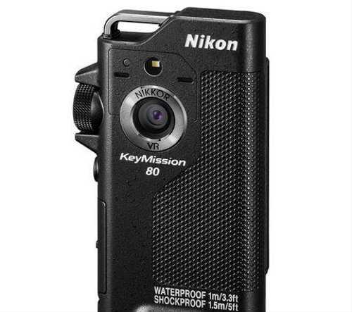 Видеокамера экшн Nikon KeyMission 80 Black
