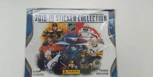 2018-19 Sticker Collection NHL panini наклейки