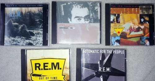 CD - R.E.M. - 5 шт. фирменные коллекция