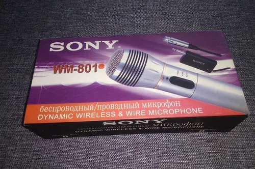 Микрофон sony wm-801