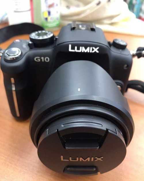 Зеркальный фотоаппарат Panasonic lumix G10