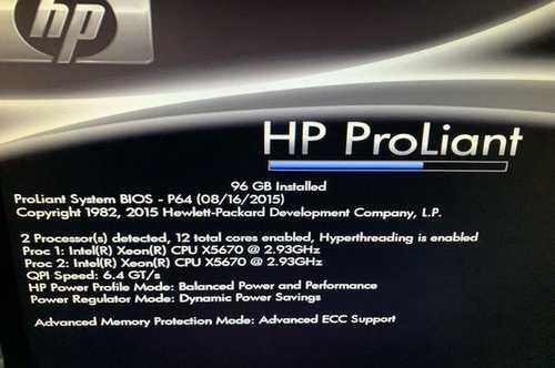 Сервер HP DL360g6