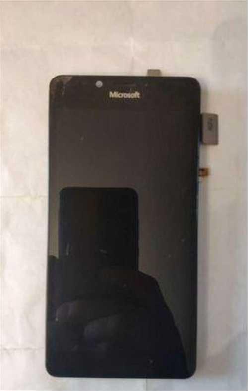 Экран телефона Microsoft lumia 950 dual