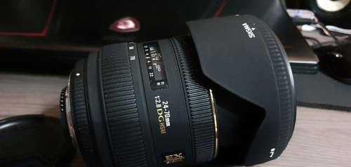 Объектив Sigma 24-70 DG HSM EX f/2.8 for Nikon