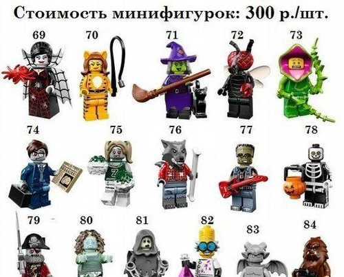 Новые минифигурки Лего / Lego