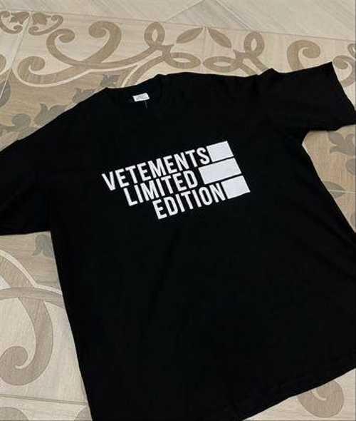 Футболка vetements оригинал