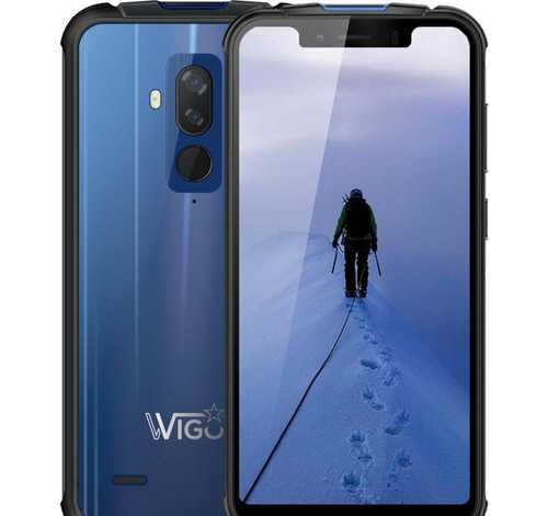 Смартфон Wigor V5 4/64Gb Синий (Витринный)