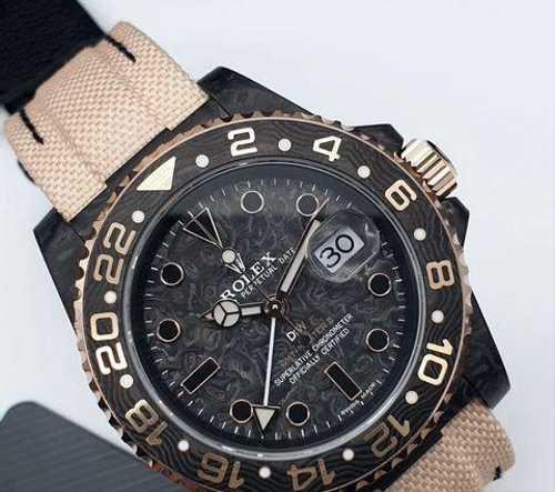 Часы Rolex DiW ntpt Carbon GMT Everose Special