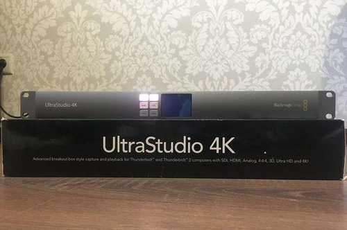 Blackmagic UltraStudio 4K плата захвата и вывода